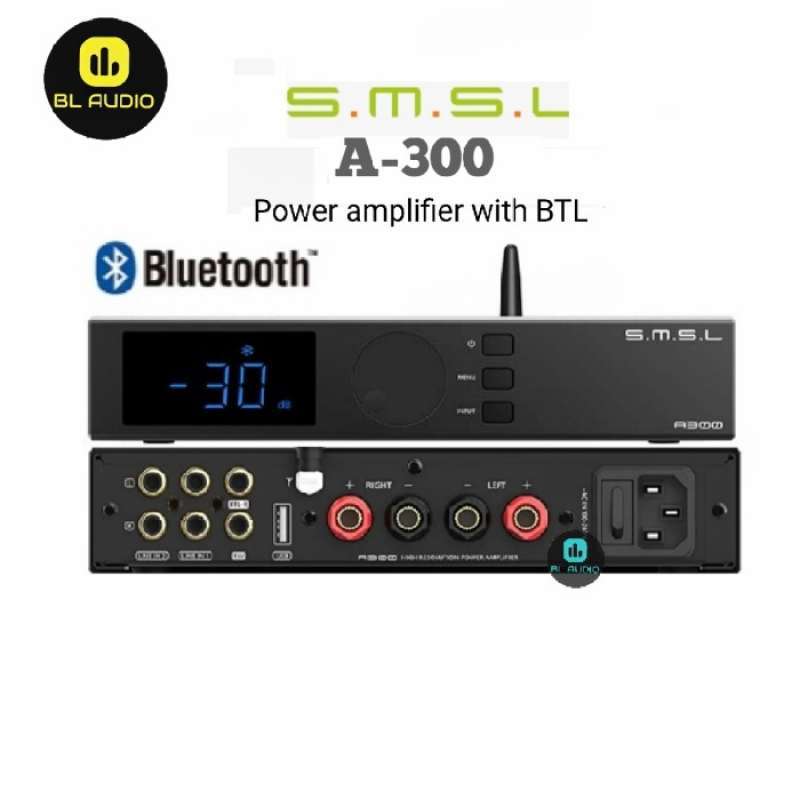 Promo SMSL A300 A 300 Power Amplifier With BTL Diskon 23% di Seller ...