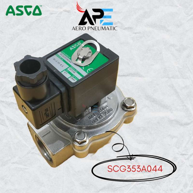 Jual Dust Collector / Solenoid Valve Asco Scg353a044 Drat 1 - Ac220 ...