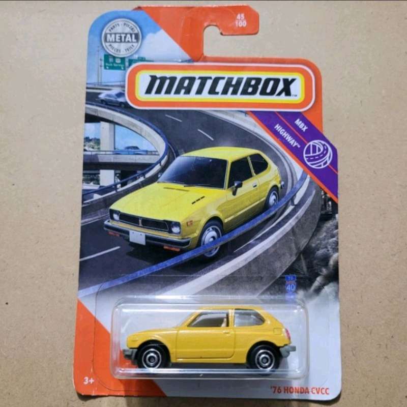 Jual MATCHBOX '76 HONDA CVCC / MBX HIGHWAY [ YELLOW ] di Seller tsds8 ...