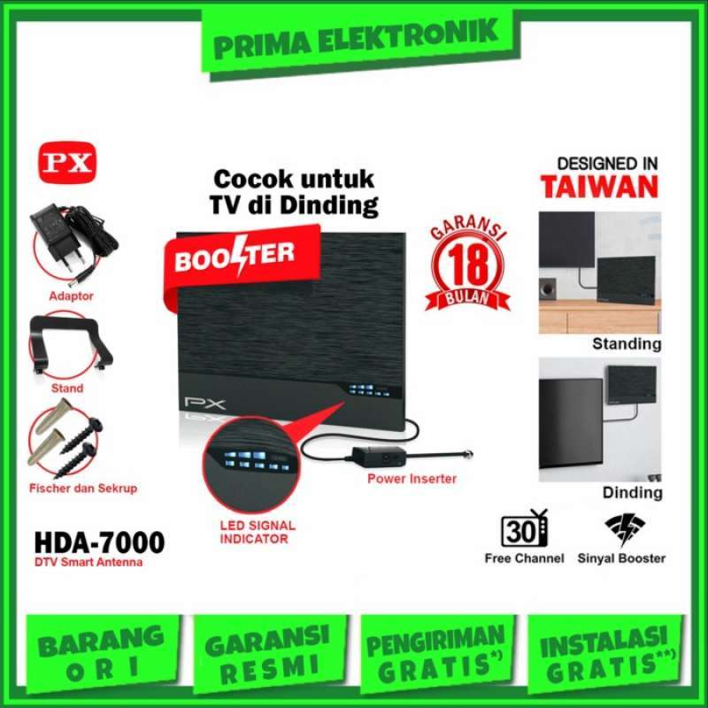 Promo PX HDA7000 SMART ANTENA TV DIGITAL INDOOR LED TV BEST TYPE PX HDA 7000 Diskon 33% di ...