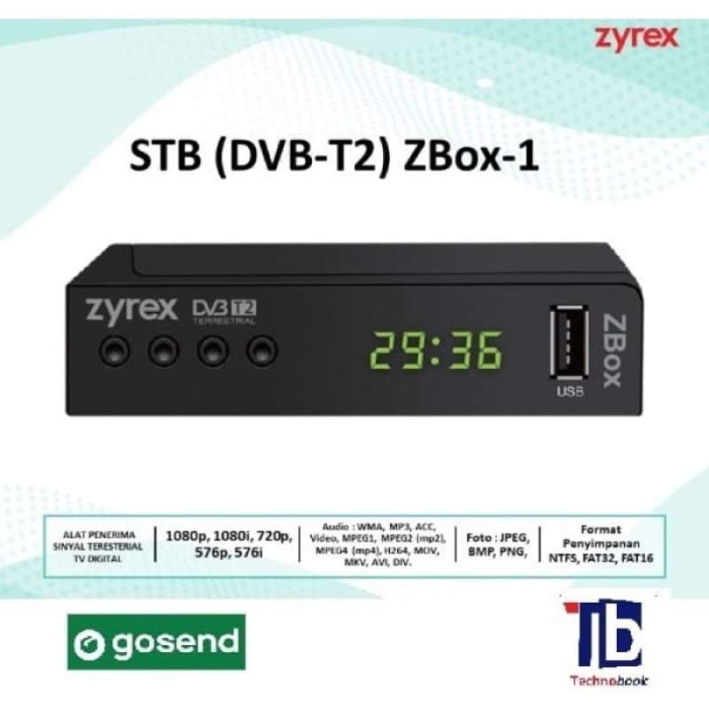 Jual Set Top Box Tv Digital Zyrex Di Seller Emma Store - Tegal Parang ...