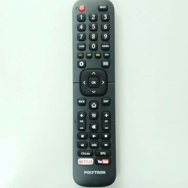 Jual Remot Remote Tv Polytron Smart Tv Android Netflix Youtube Asl Di ...
