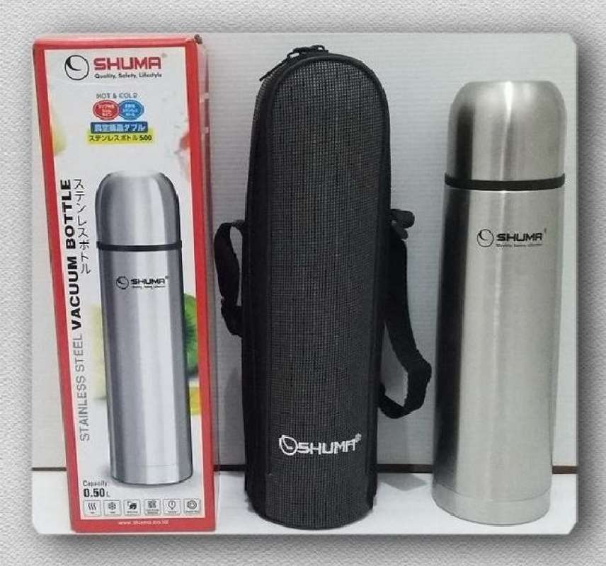 Jual SHUMA THERMOS 500ML Botol Termos Stainless utk Air Panas ORIGINAL di Seller Shuma Delvonta ...