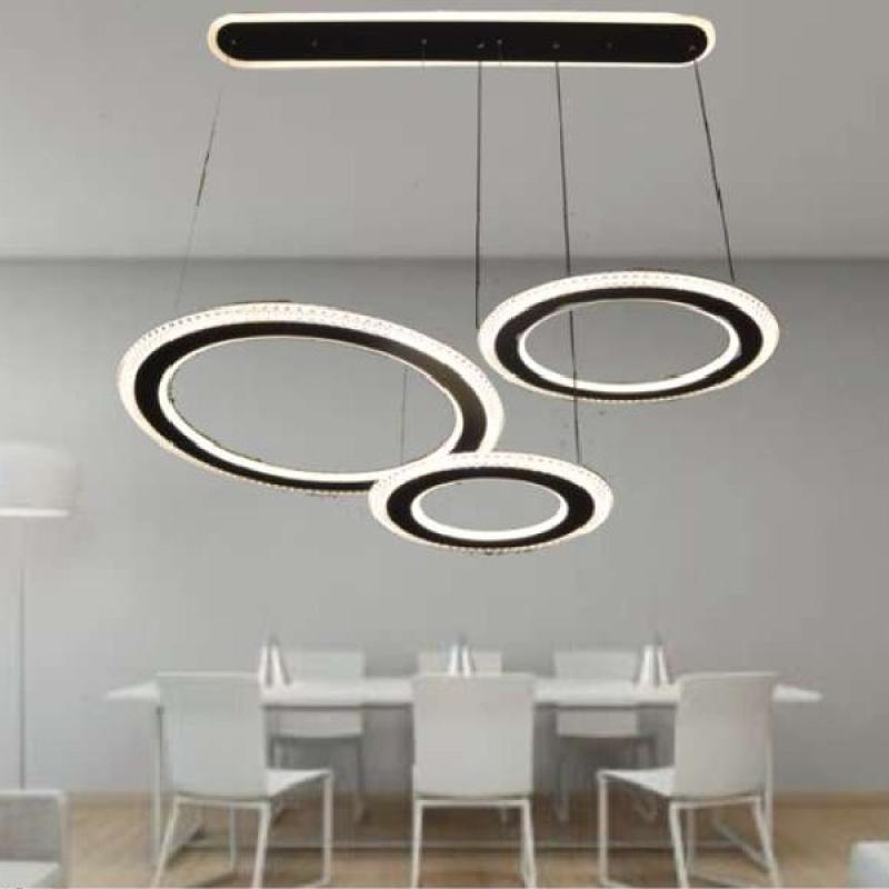 Promo Lampu Gantung LED Minimalis Modern Panjang Bulat Lampu Hias ...