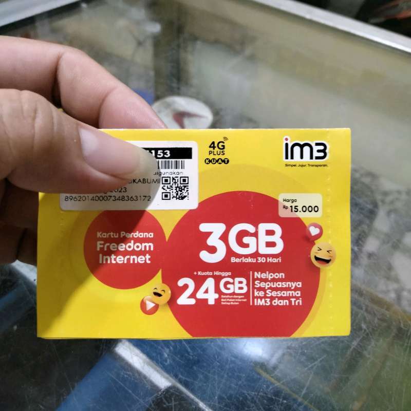 Jual Perdana Indosat Freedom Internet 3gb 30hari Di Seller Hendra Cell ...