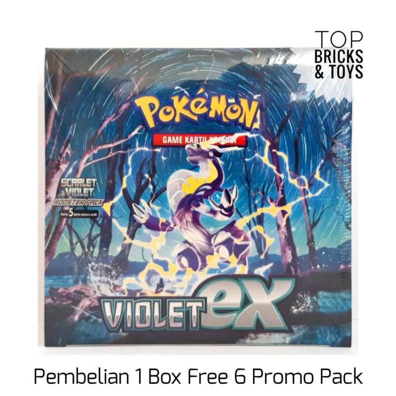 Jual TCG Kartu Pokemon Violet Ex SV1V Booster Box Indonesia (Original) di Seller Top Bricks ...