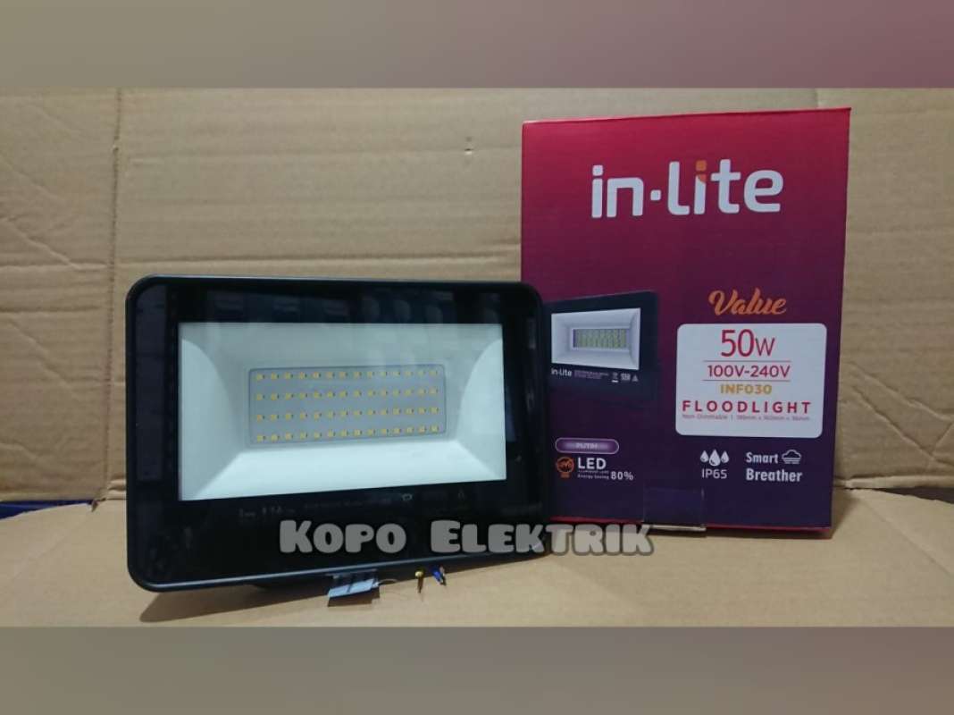 Jual Inlite Lampu Sorot 50 Watt LED Inlite Sorot Value INF030 ...