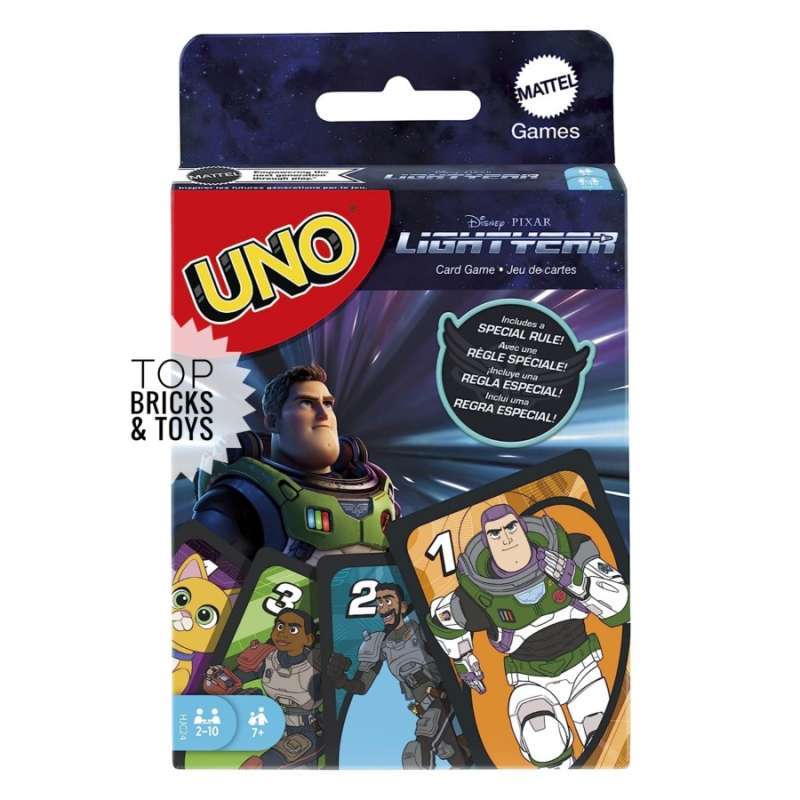 Jual MATTEL, UNO Disney Pixar Lightyear Edition Card Game Original di ...