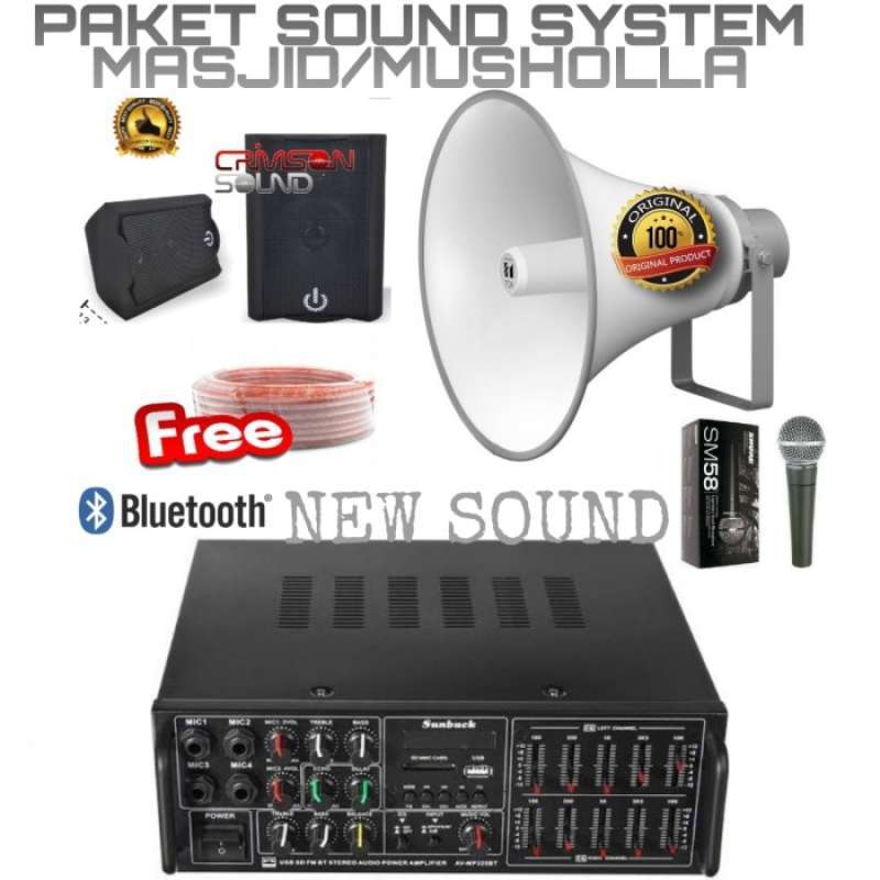 Promo Paket Sound System Masjid Toa Zh 5025B Paket Musholla Masjid ...