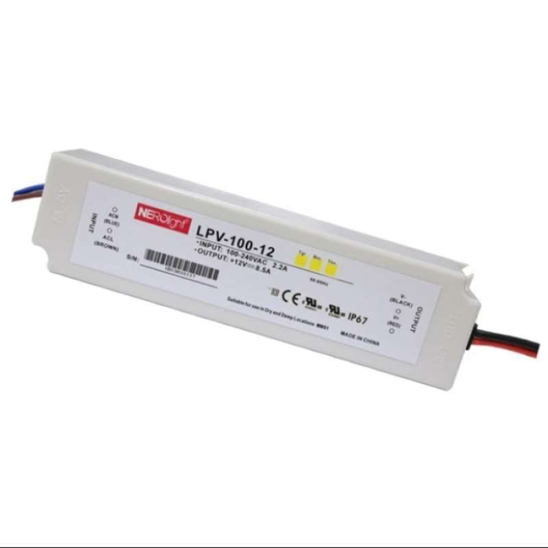 Promo FLEXIBLE STRIP LED DRIVER 100W IP65 NEROLIGHT Diskon 23% di ...