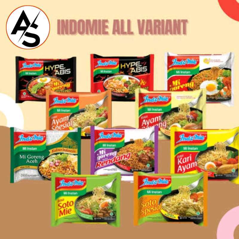Jual Indomie all varian rasa, indomie goreng kuah all varian rasa ...