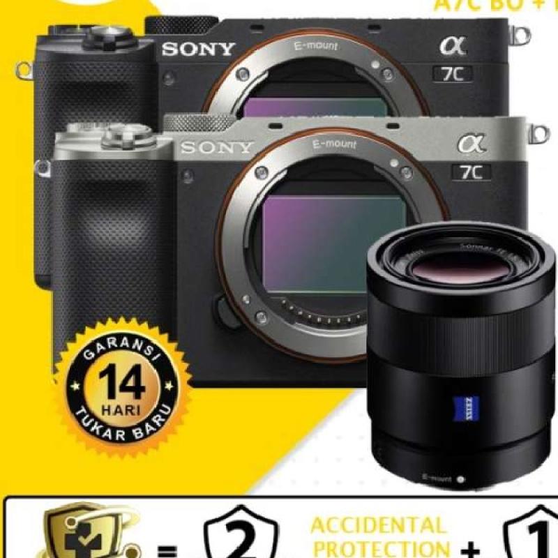 Promo Sony Alpha a7C BO With Lens FE 55mm F1.8 ZA Mirrorless Kamera - 7C - Multicolor Diskon 23% ...