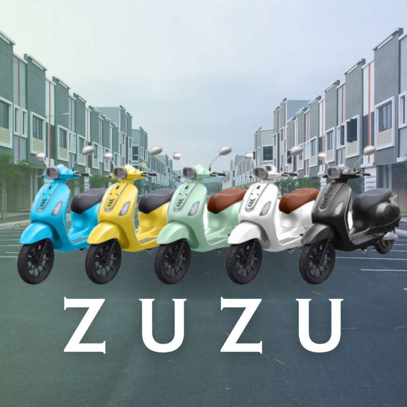 Jual Smoot Zuzu Motor Listrik - Biru Di Seller Smoot Motor Surabaya ...