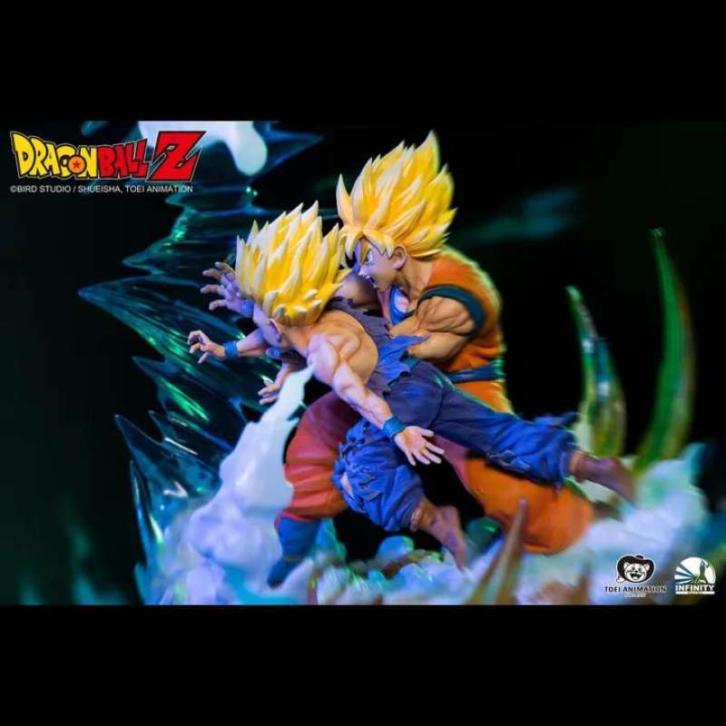 Jual [set Of 2] 1/6 Son Goku Ssj & Son Gohan Ssj2 Vs Perfect Cell Di ...