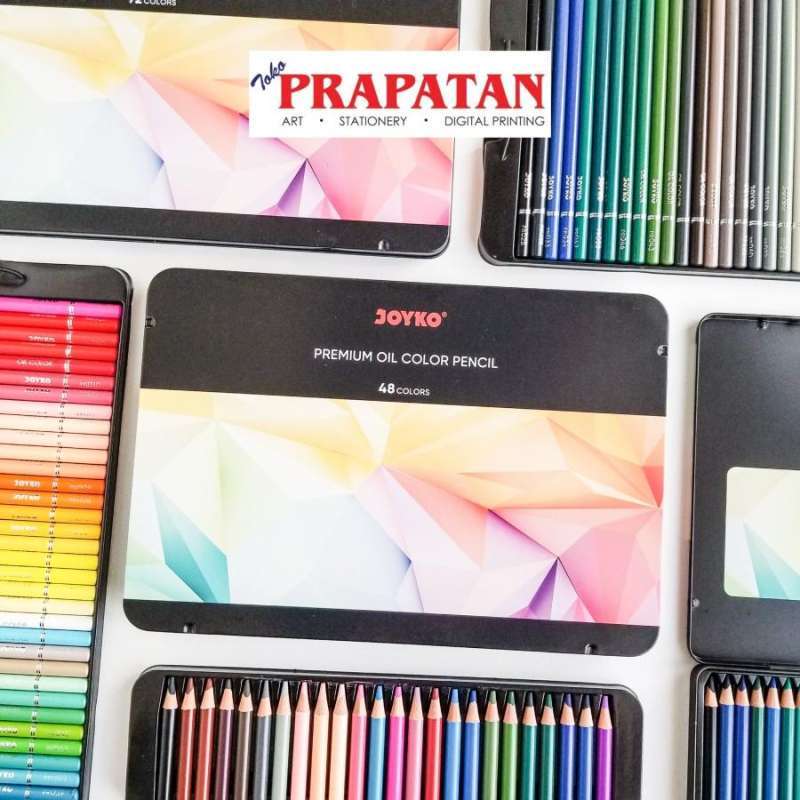 Jual Joyko Premium Oil Color Pencil 36/48/72c Cp-tc126 | Pensil Warna ...