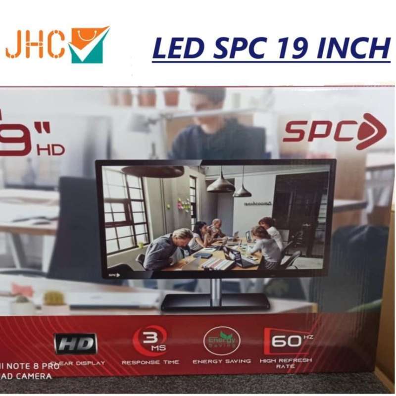 Jual Monitor Led Spc 19 Hd / 19 Inch Spc Hd Input Hdmi Vga Di Seller Junhua Computer - Pandau ...