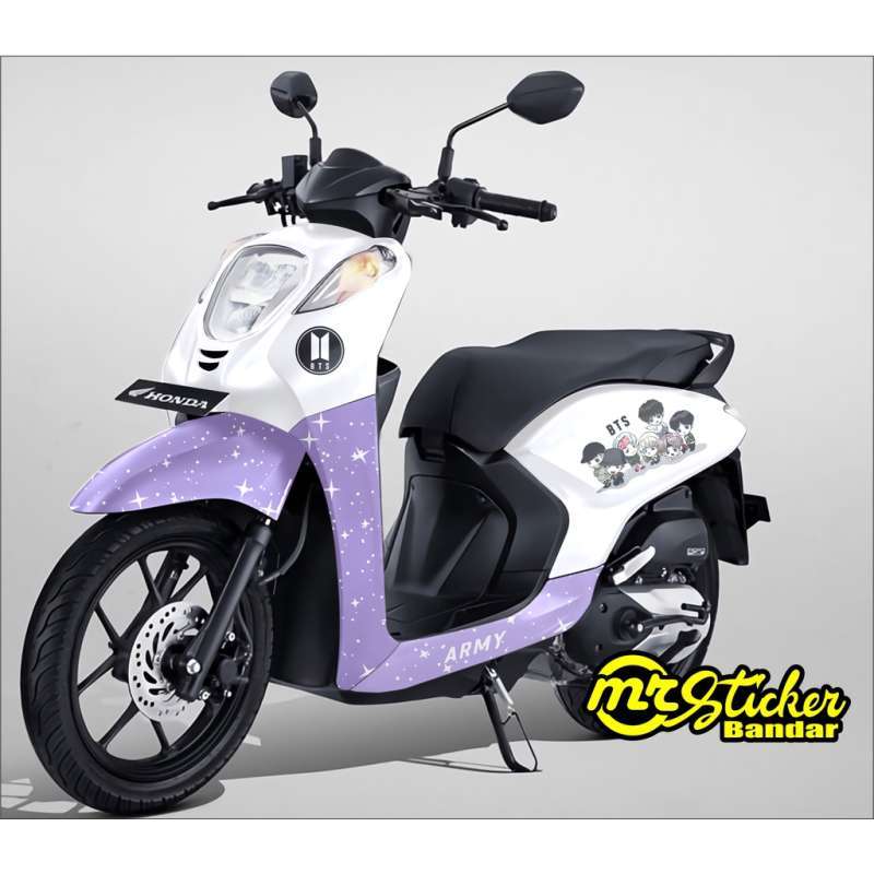 Jual decal sticker genio full body full blok dekal stiker genio simpel ...