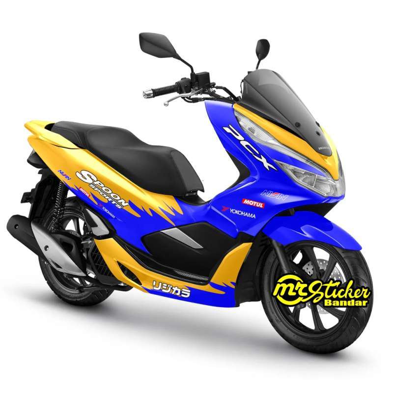 Jual Decal Pcx Full Body Stiker Pcx Full Body Full Blok Dekal Pcx 150 ...