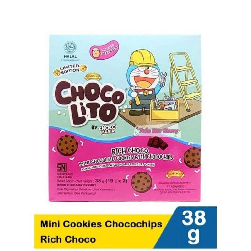 Jual [per Kotak] Chocolito Box - Netto 38 Gr Choco Lito Snack Viral ...
