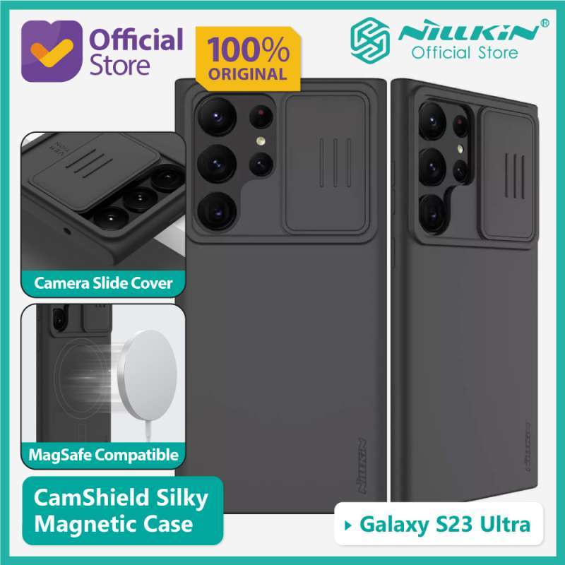 Jual Case Samsung Galaxy S23 / Plus / Ultra Nillkin CamShield Silky ...