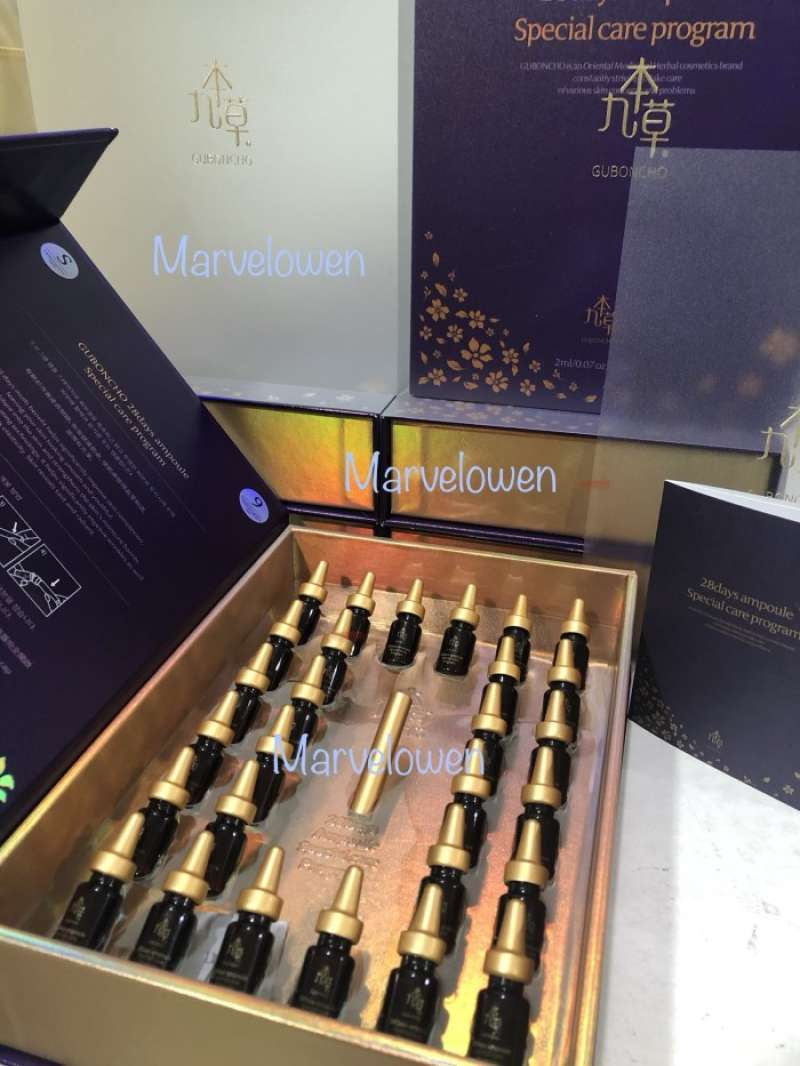 Promo Guboncho 28 Days Ampoule Special Care Program Orinal Korea Diskon ...