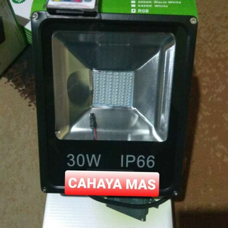 Jual Lampu Sorot Led 30 Watt Rgb Floodlight 30w Warna Warni Tembak 30 W Di Seller Haveart ...