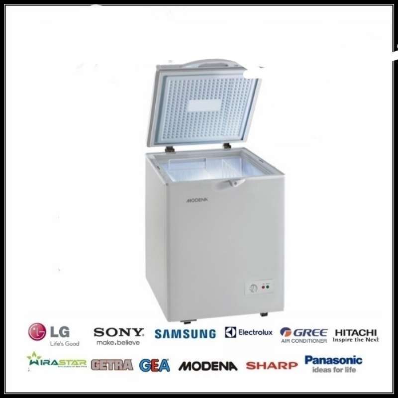 Promo Freezer Modena Conserva Md-10W Chest Freezer 100 Liter ...