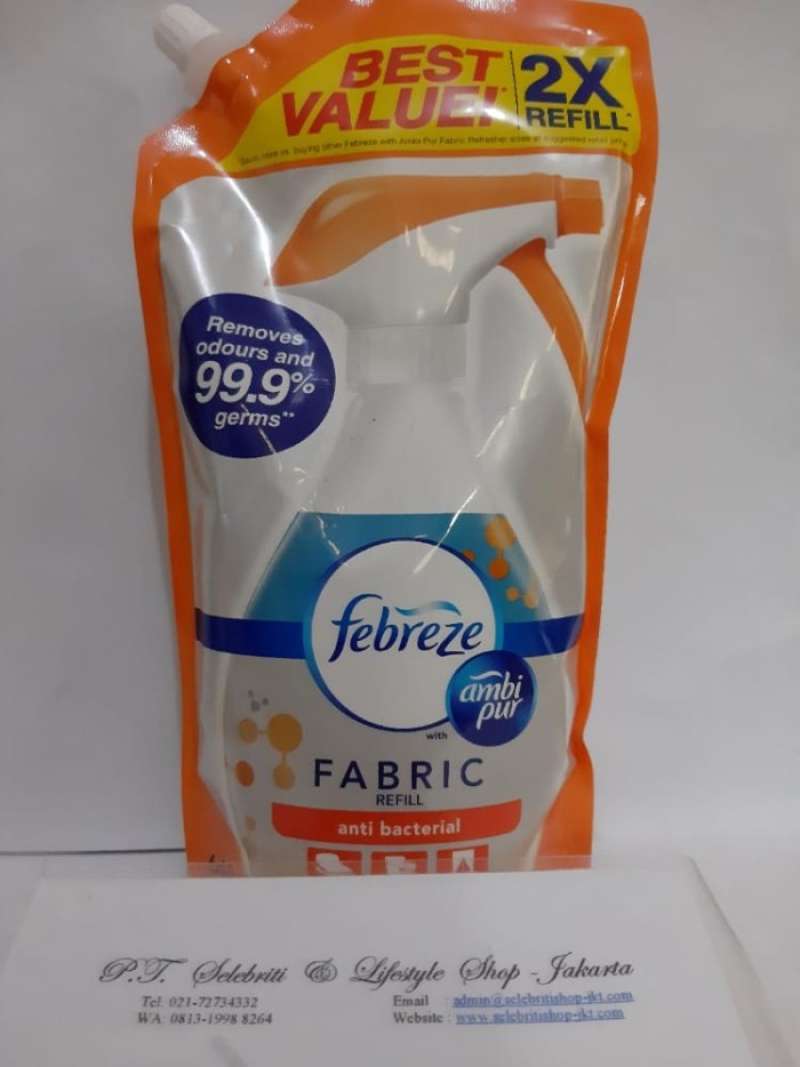 Promo Febreze Anti Bacterial 640Ml Original From Singapore Diskon 23% ...