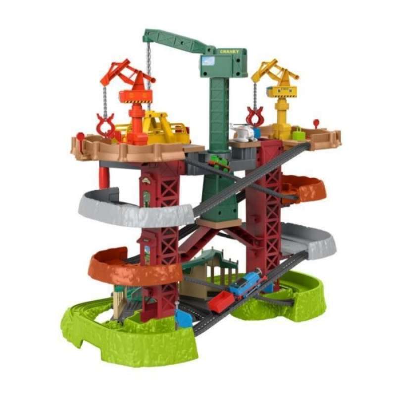 Promo Thomas and friends trains and cranes super tower GXH09 Diskon 23% ...