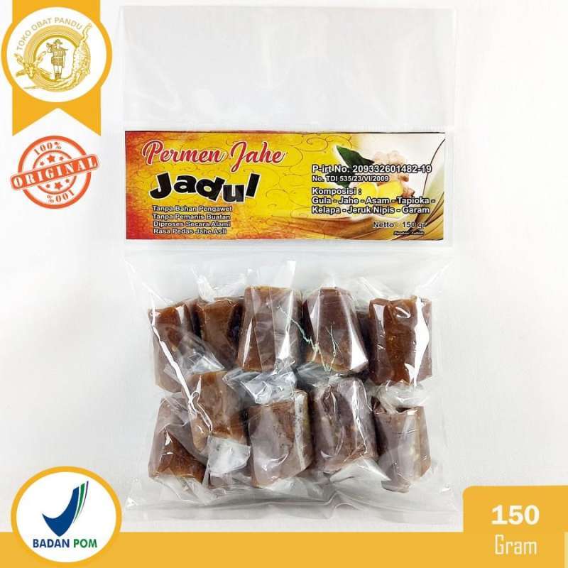 Promo Permen Jahe Jadul (150 Gram) Diskon 2% Di Seller Toko Obat Pandu ...