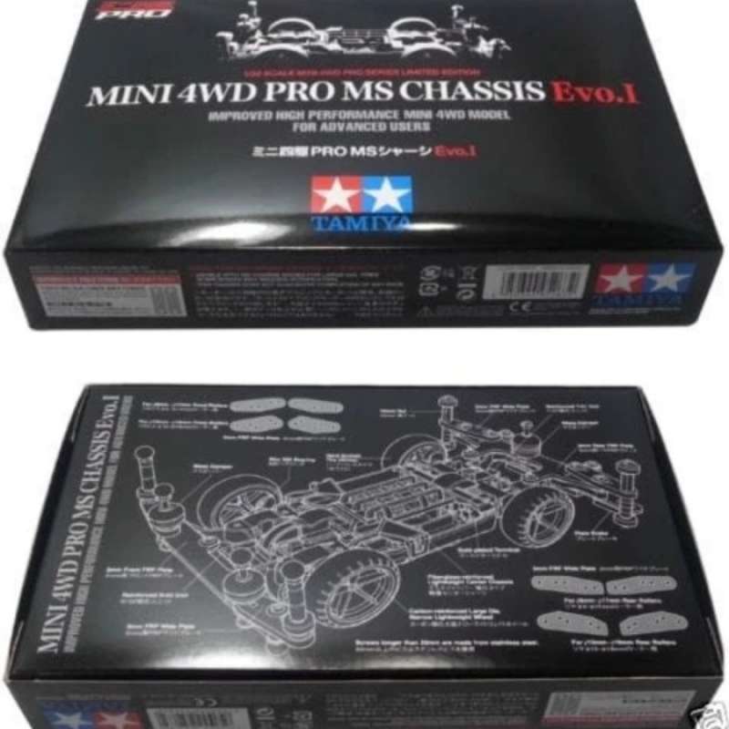 Promo TAMIYA 95263 MINI 4WD PRO MS CHASSIS EVO.1 ORIGINAL - GANI12 ...