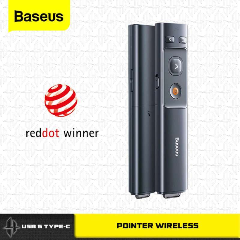 Promo Baseus Wireless Laser Pointer Presentation Remote Control Pc ...