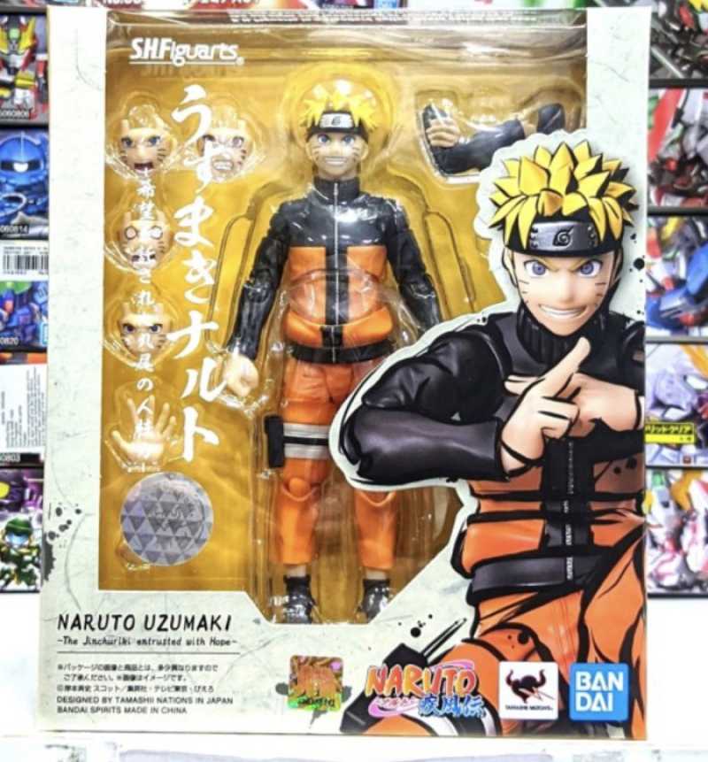 Promo SHF Naruto Uzumaki The Jinchuriki Entrusted With Hope Bandai ...