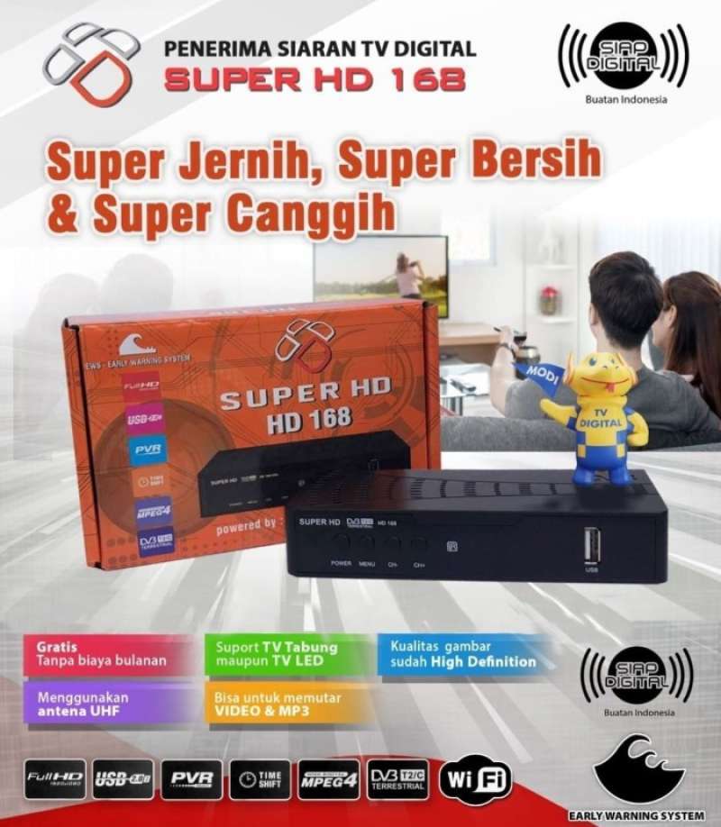 Promo Set Top Box Digital - Set Top Box Antena Uhf Digital Antenna Tv ...