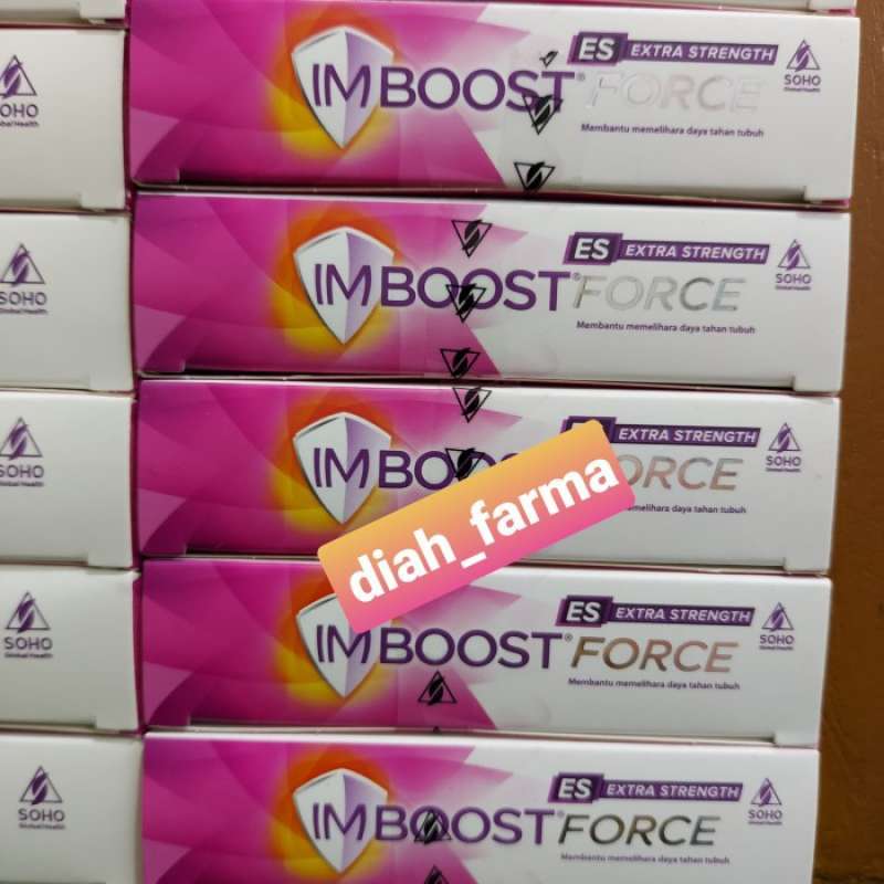 Promo Imboost Force ES ( extra strength ) box 30 tablet Diskon 33% di Seller Medika Lestari ...