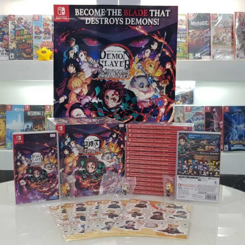 Promo Switch Demon Slayer Kimetsu No Yaiba Hinokami Asia Version Diskon ...