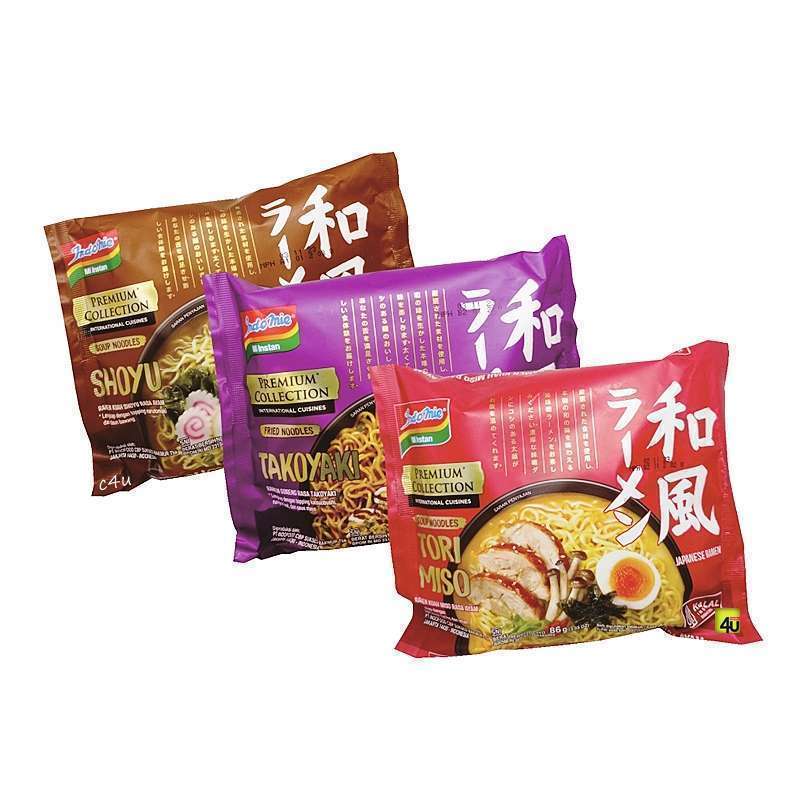Jual Indomie Premium Collection Japanese :tori Miso/ Shoyu Ramen ...