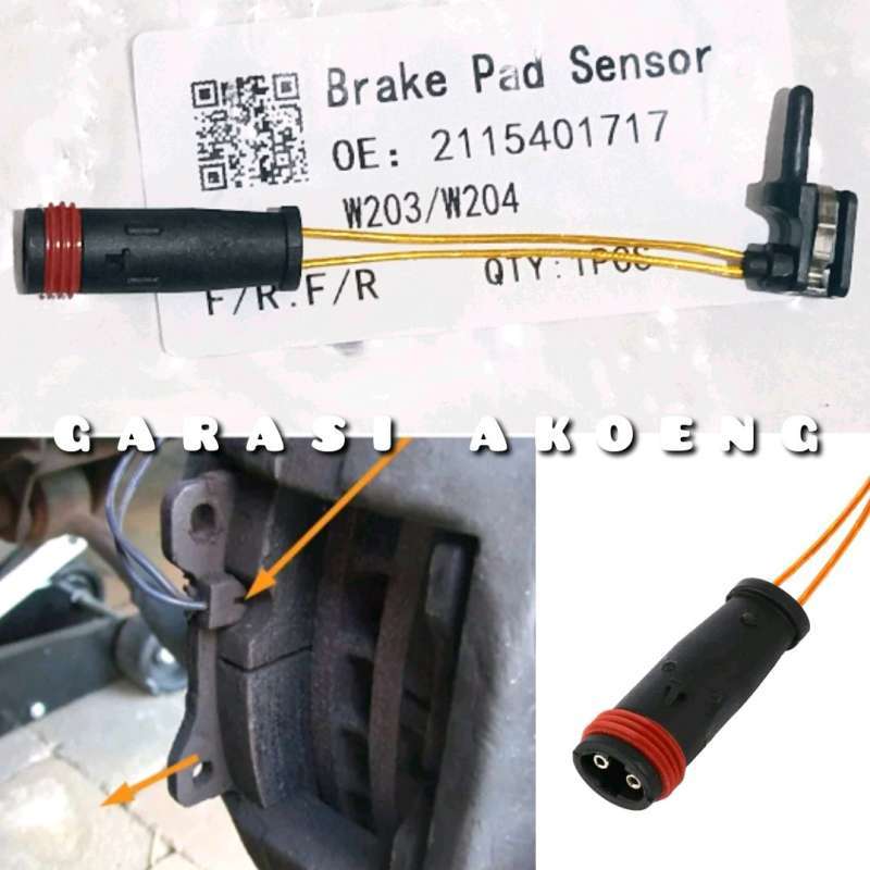 Jual Sensor Keausan Kampas Rem Mercy Mercedes Benz W202 W203 W204 W220 ...