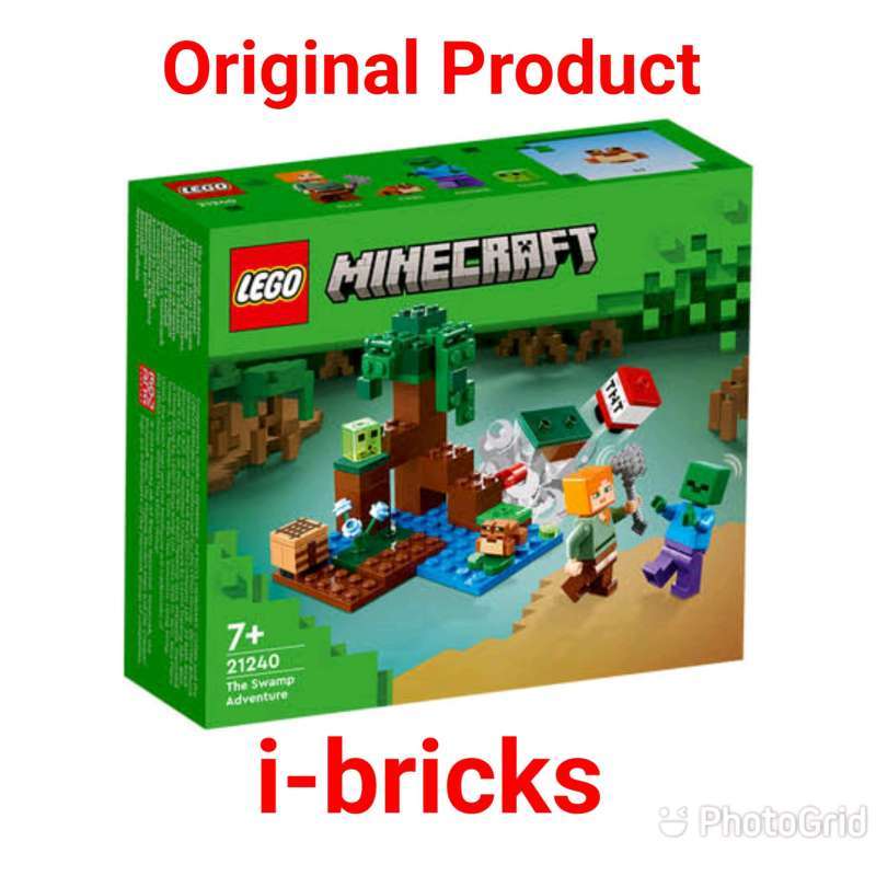 Jual Lego Minecraft 21240 The Swamp Adventure Di Seller I-bricks ...