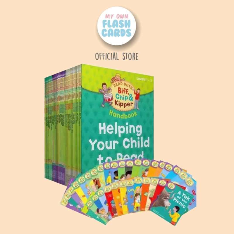Jual Oxford Helping Your Child to Read Level 1-3 Biff Chip Kipper Books ...