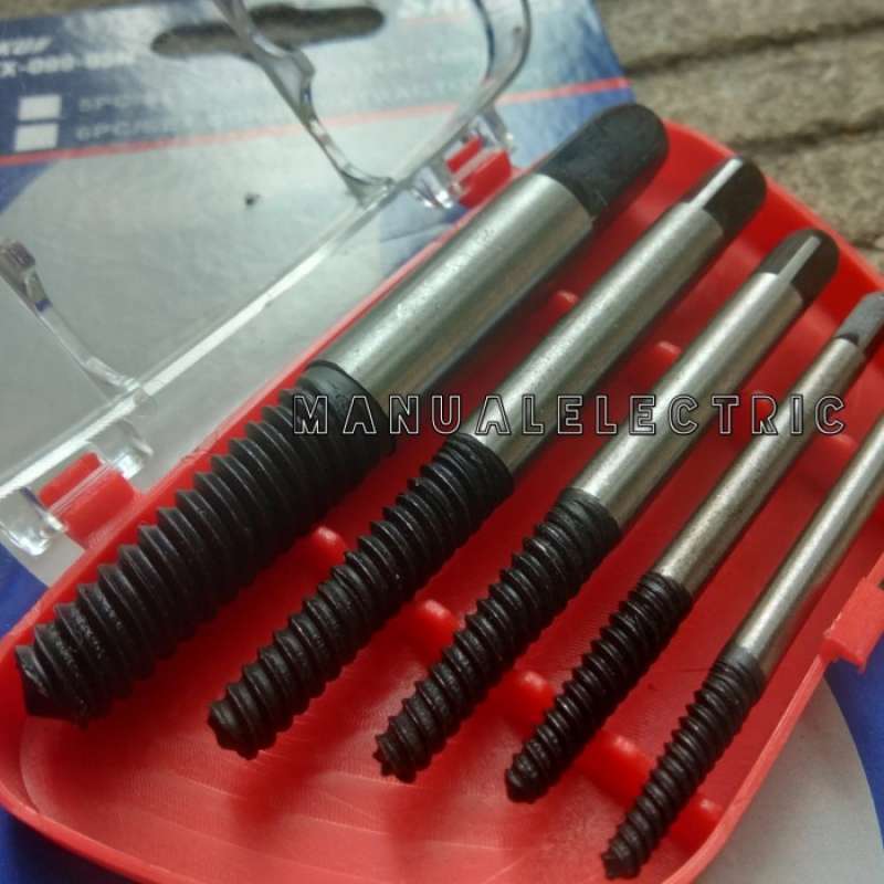 Promo Screw Extractor Set - Sands Alat Pembuka Baut Rusak. Patah Pipa ...