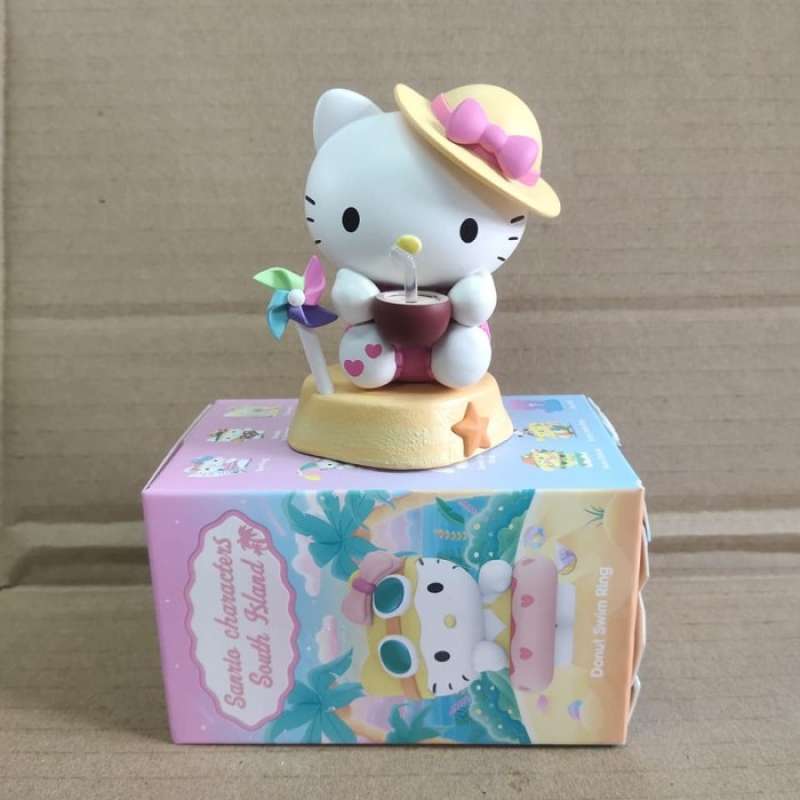 Jual Second Chance Pop Mart Sanrio South Island Hello Kitty Coconut ...