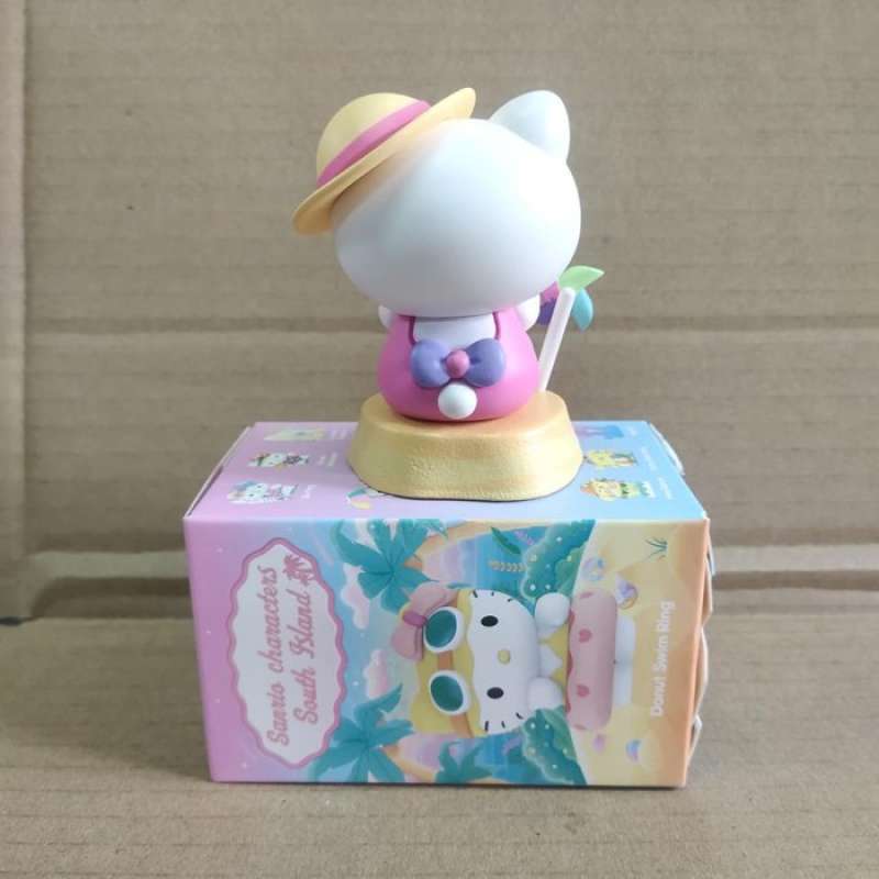Jual Second Chance Pop Mart Sanrio South Island Hello Kitty Coconut ...
