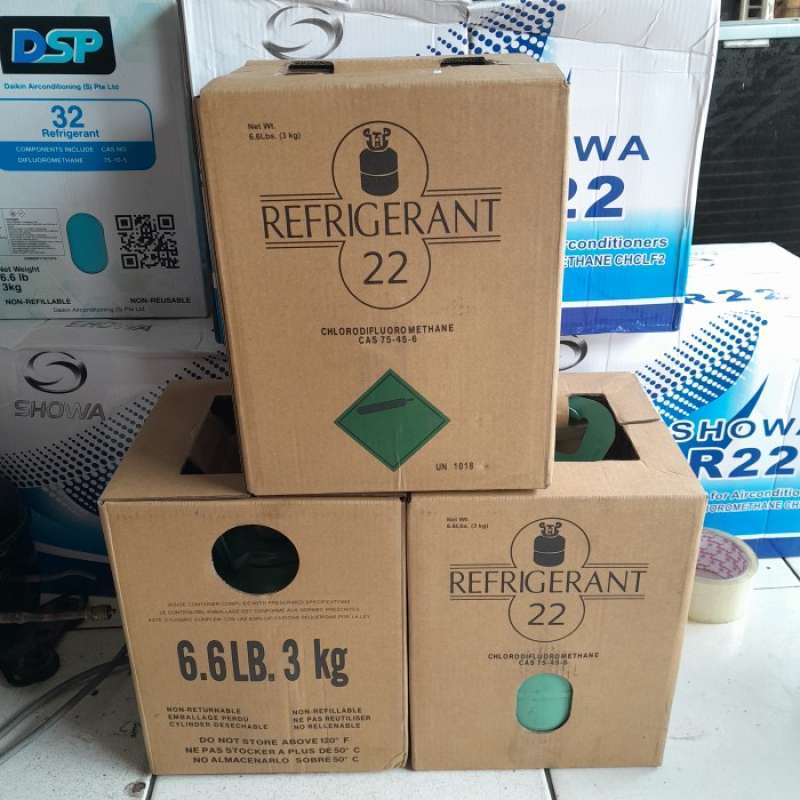 Promo Freon R22 3Kg Refrigrant R22 Tabung Kecil Diskon 29% di Seller D ...