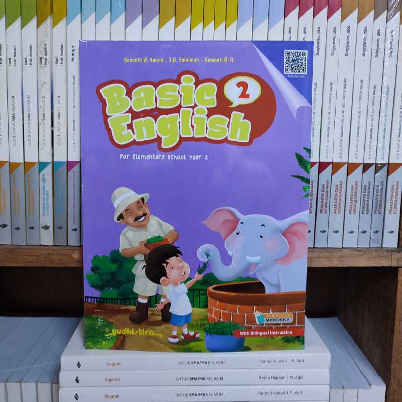 Jual Buku Basic English Kelas 2 / II SD Kurikulum Merdeka Yudhistira di ...