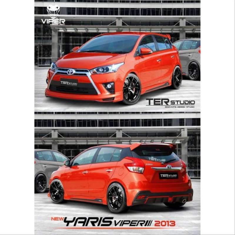 Promo Bodykit Mobil Toyota Yaris Lele Viper Tahun 2013 Proses Cetak 2 ...
