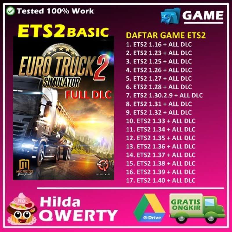 Promo Euro Truck Simulator 2 Ets2 Full Dlc Terbaru Untuk Komputer Pc Laptop - Ets2 1.28 Diskon ...