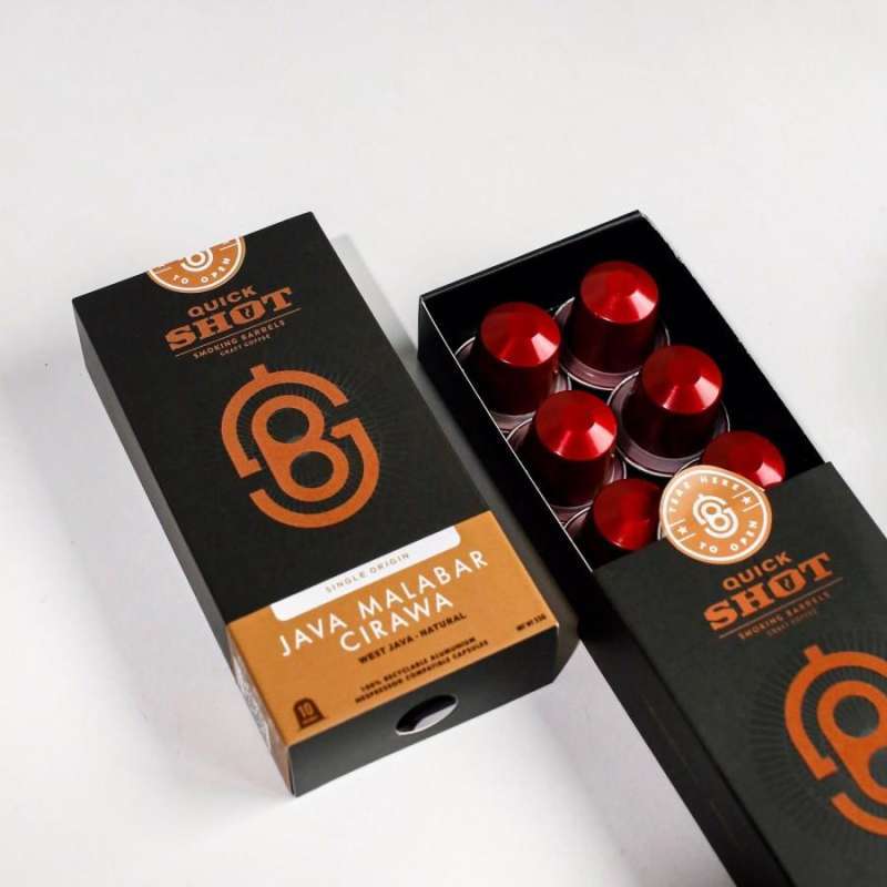 Promo Quick Shot Coffee Capsule - West Java (pod Kopi) - Smoking ...