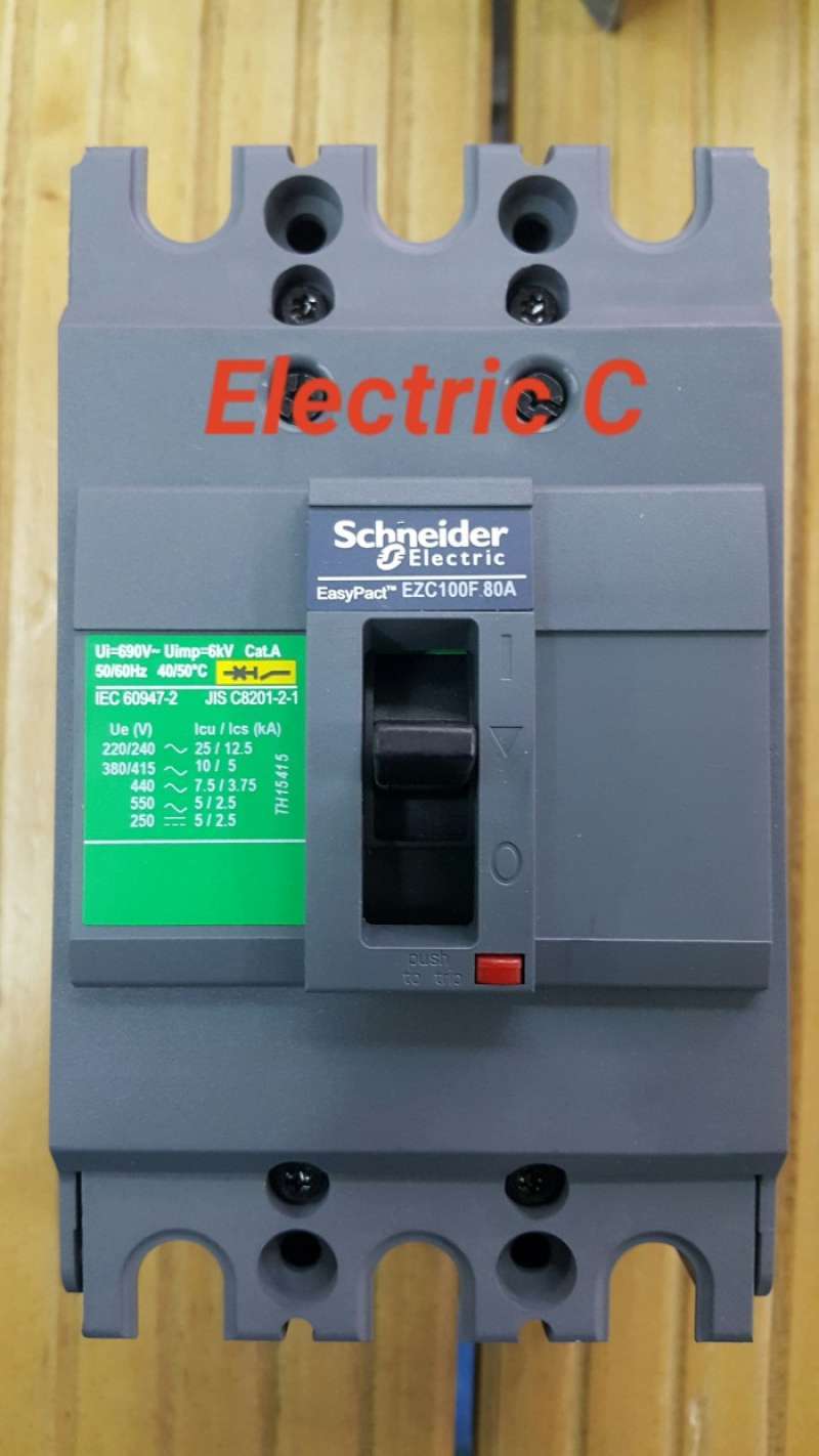 Promo Schneider Electric / Merlin Gerin / MCCB EZC 100 F / NFB 3phase ...