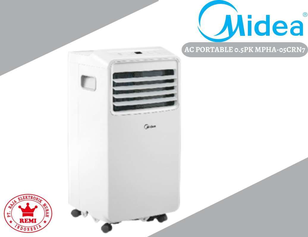 Jual Ac Portable Midea 0.5pk Mpha-05crn7 With Multiple Function 1/2pk ...